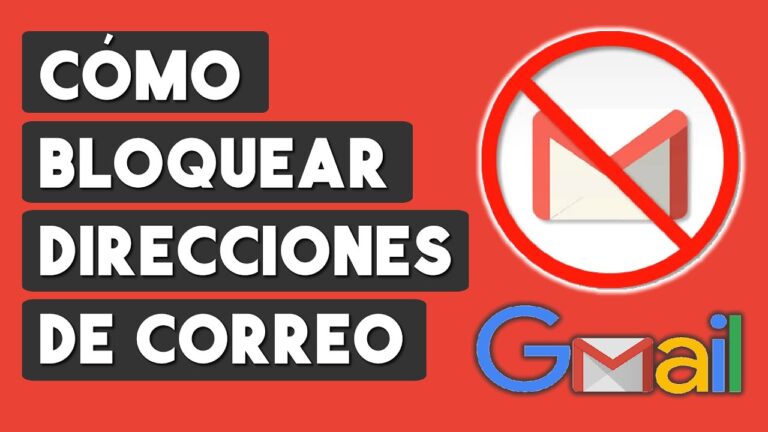 Cómo bloquear correos en Gmail [2026]